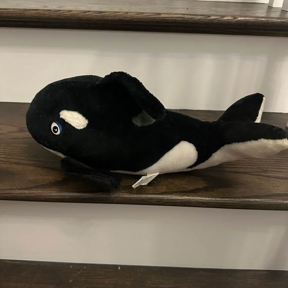 Seaworld | Toys | Sea World Orca Shamu Killer Whale Plush 5 Black White ...